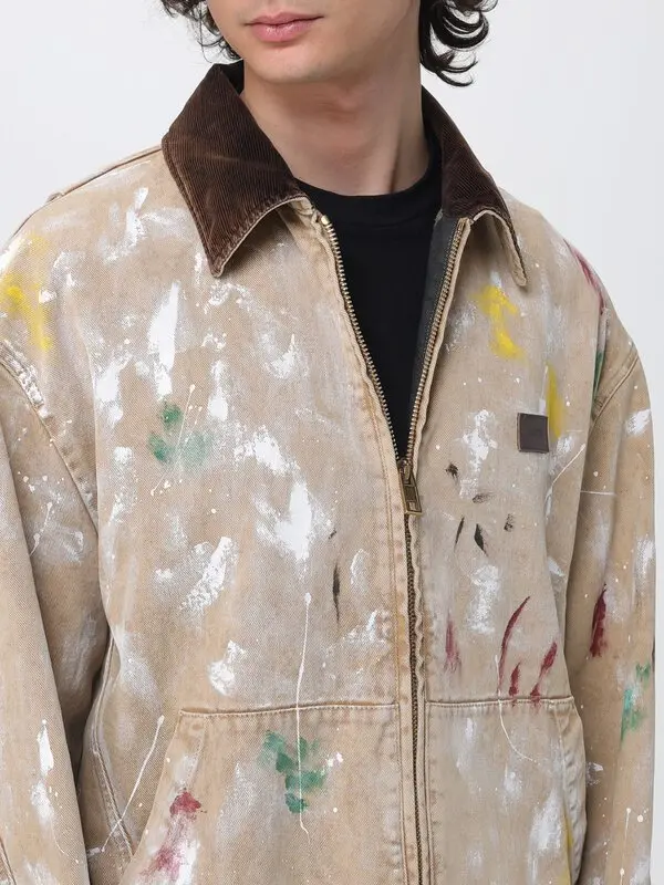 Moschino Printed Cotton Shirt Jacket