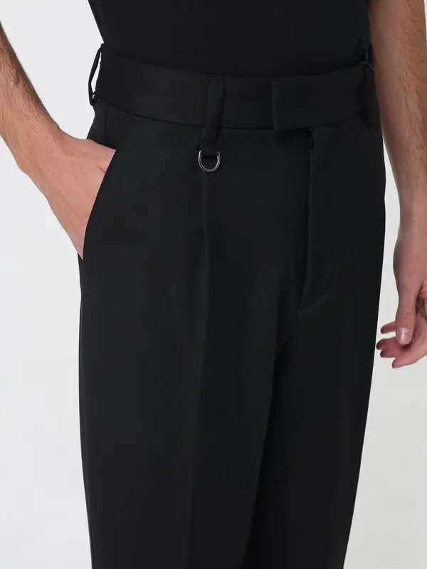 PAOLO PECORA Tailored Trousers - Black