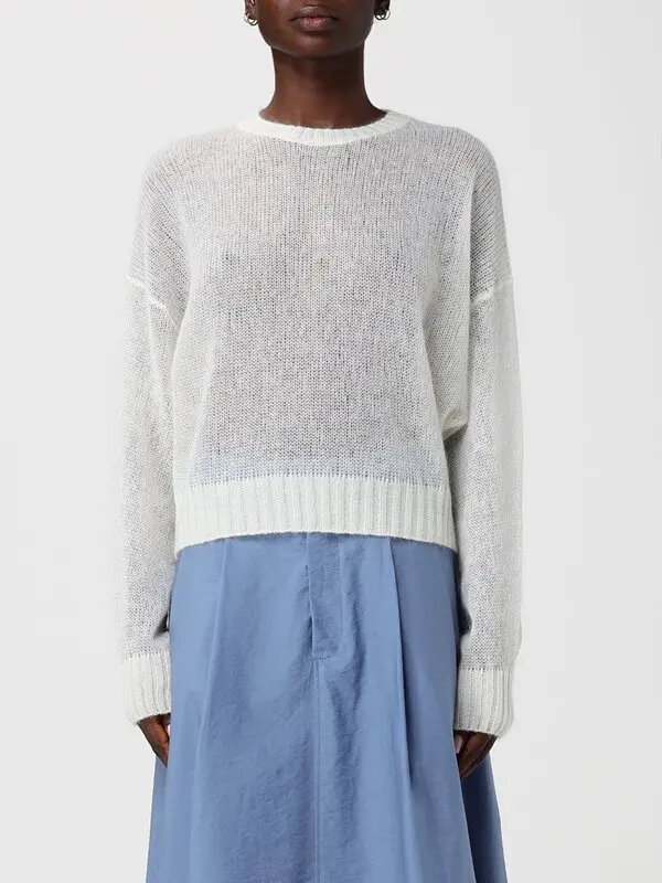 Brunello Cucinelli Mohair Blend Crewneck Pullover