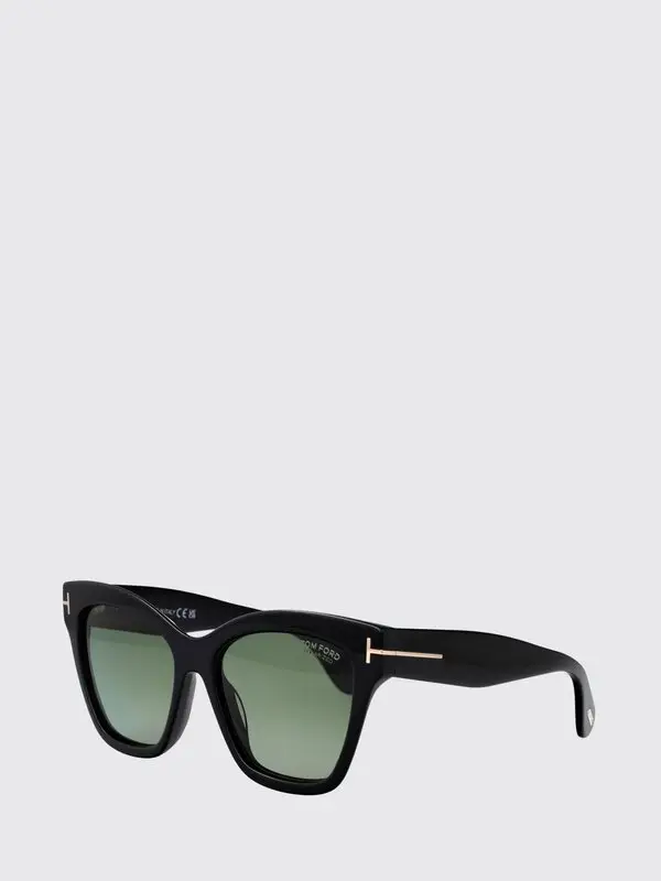 TOM FORD Tortoiseshell Cat Eye Sunglasses - Black 1