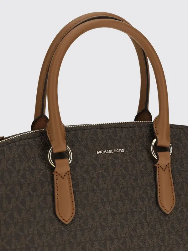 Michael Kors Murphy Medium Signature Logo Handbag - Brown