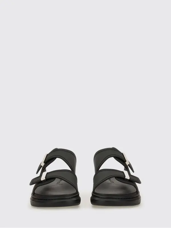 Alexander McQueen Hyrid Rubber Sandal - Black