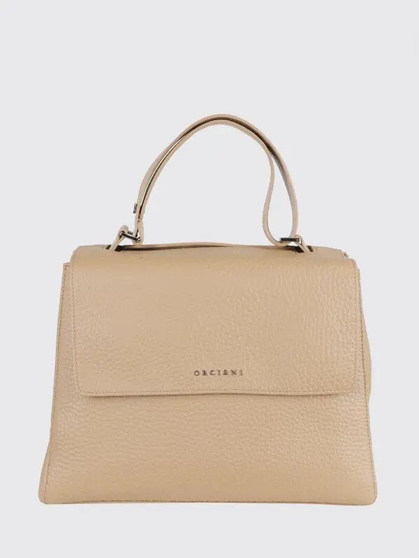 Orciani Sveva Soft Medium Hammered Leather Bag