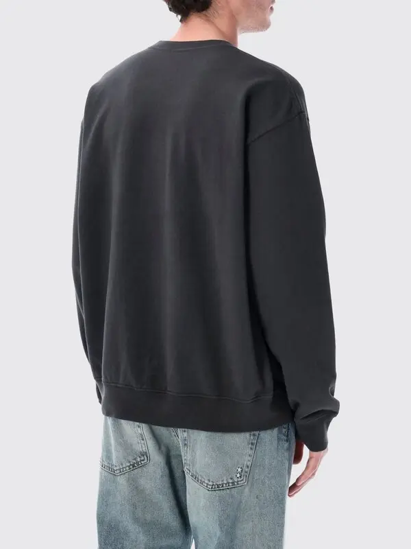 SPORTY & RICH Printed Cotton Crewneck Sweatshirt