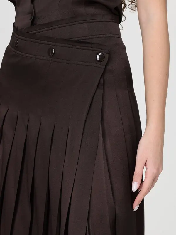 SEMICOUTURE Silk Blend Skirt