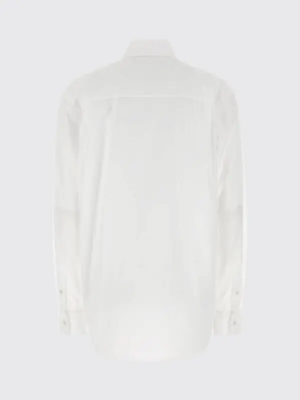 THE ROW Cotton Poplin Shirt With Classic Collar And Patch Pocket