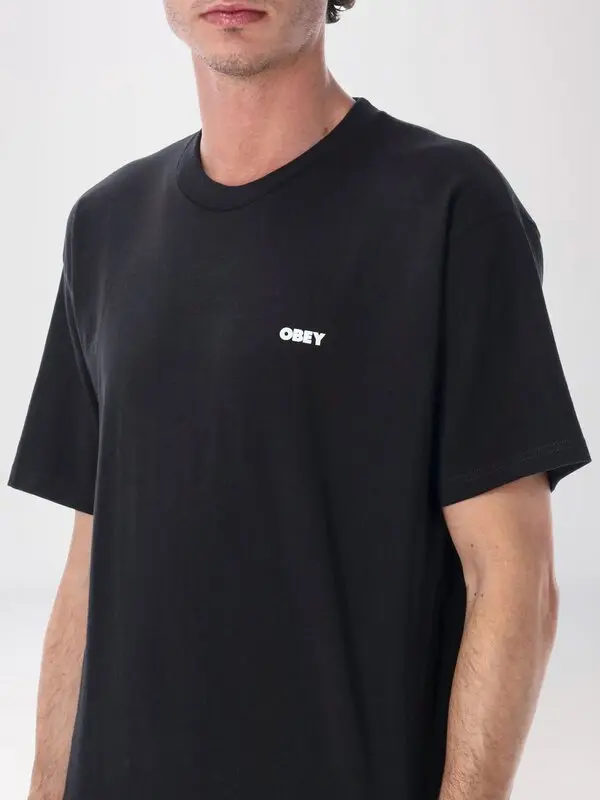 Obey Printed Cotton T-shirt