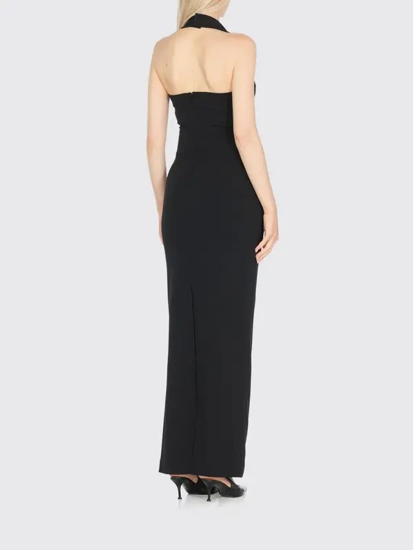 Solace London Halterneck Maxi Dress - Black