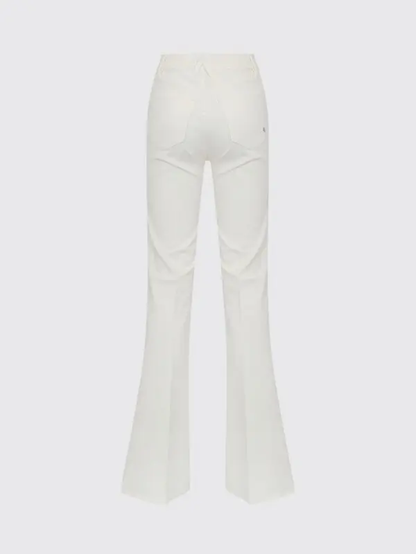 CYCLE Flared Jeans In Cotton Denim - White