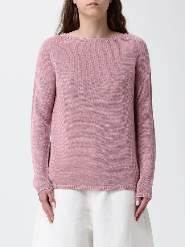 Max Mara Linen Knit Top - Peony
