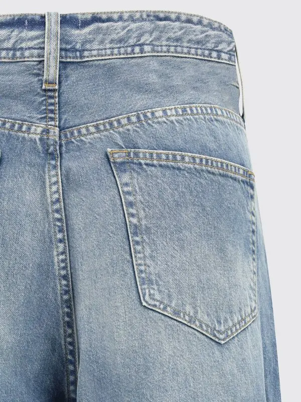 HAIKURE Bleached Denim 5-pocket Jeans