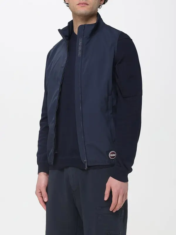 COLMAR Stretch Technical Fabric Vest - Blue