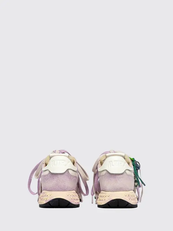AUTRY Reelwind Super Vintage Suede And Mesh Sneakers With Charms