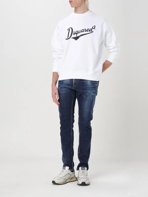 Dsquared2 Sweatshirt Colour - White