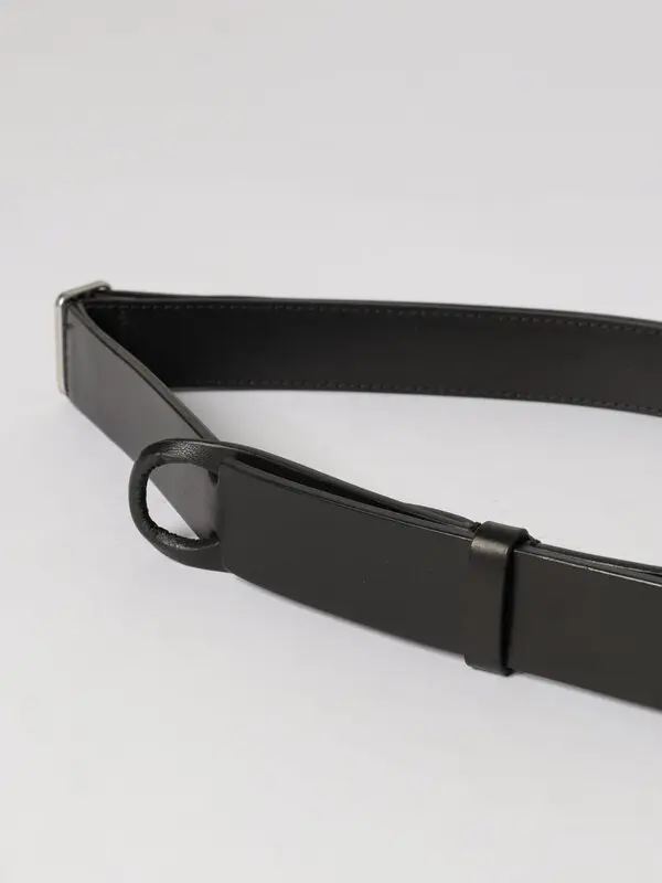 Orciani Leather Nobuckle Belt - Black