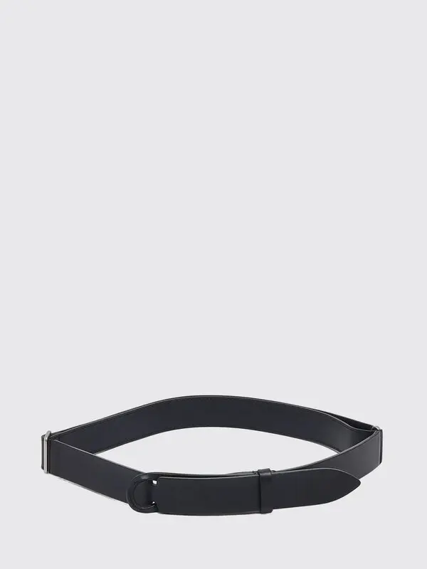 Orciani Smooth Calf Leather Belt - Blue