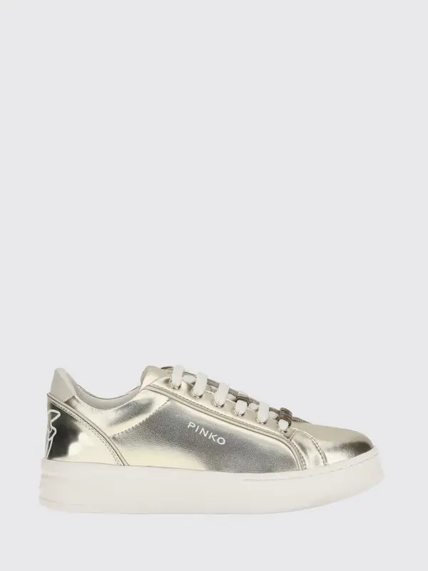 Pinko Iris 01 Laminated Leather Sneakers