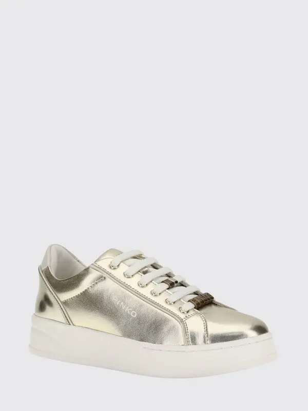 Pinko Iris 01 Laminated Leather Sneakers