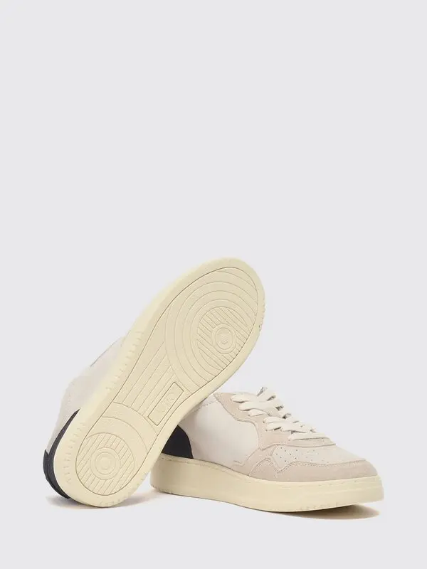 AUTRY Medalist Low Suede Sneakers - Beige