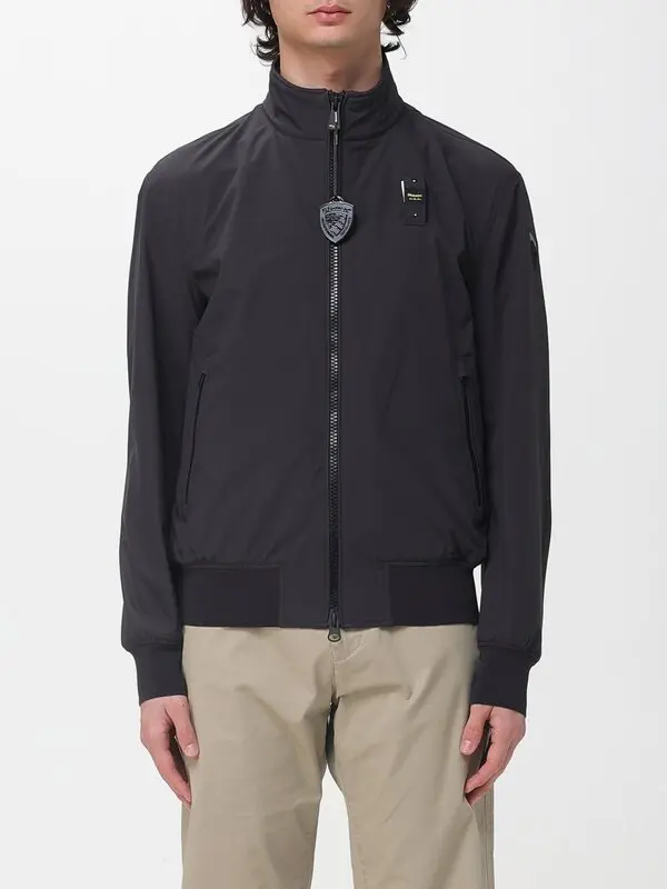 BLAUER. Light Bomber Jacket - Black