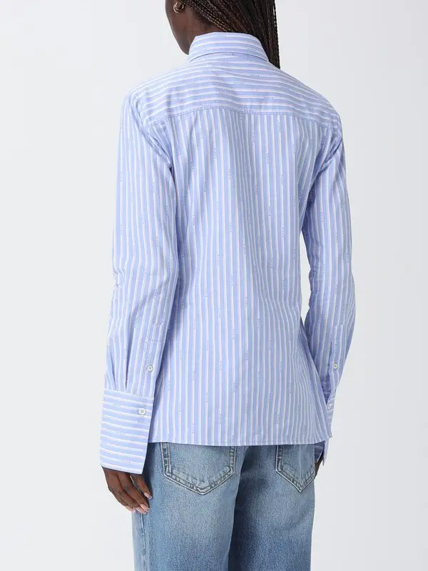 Pinko Striped Cotton Casual Shirt