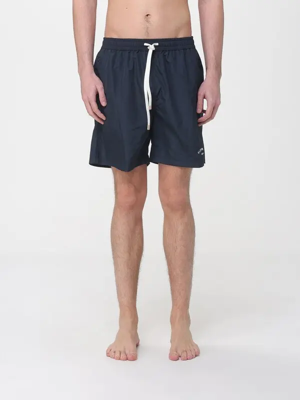 Eleventy Polyester Swim Shorts - Black