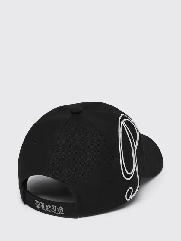 Philipp Plein Cotton Baseball Cap With Logo