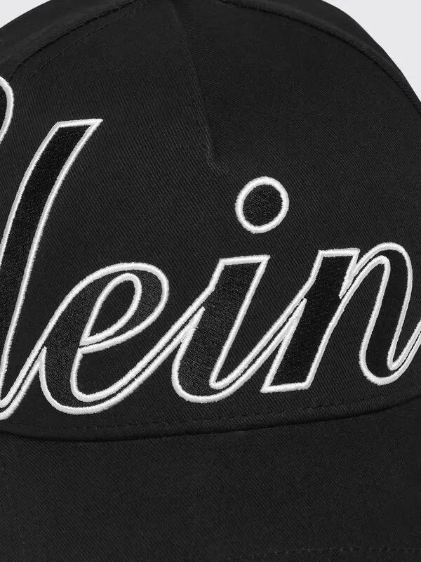 Philipp Plein Cotton Baseball Cap With Logo