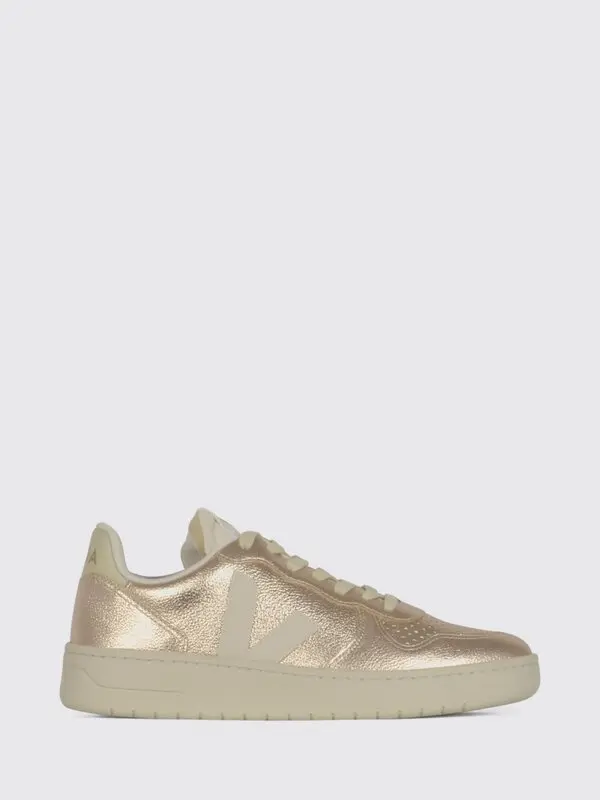 VEJA V-10 O.t. Laminated Leather Sneakers
