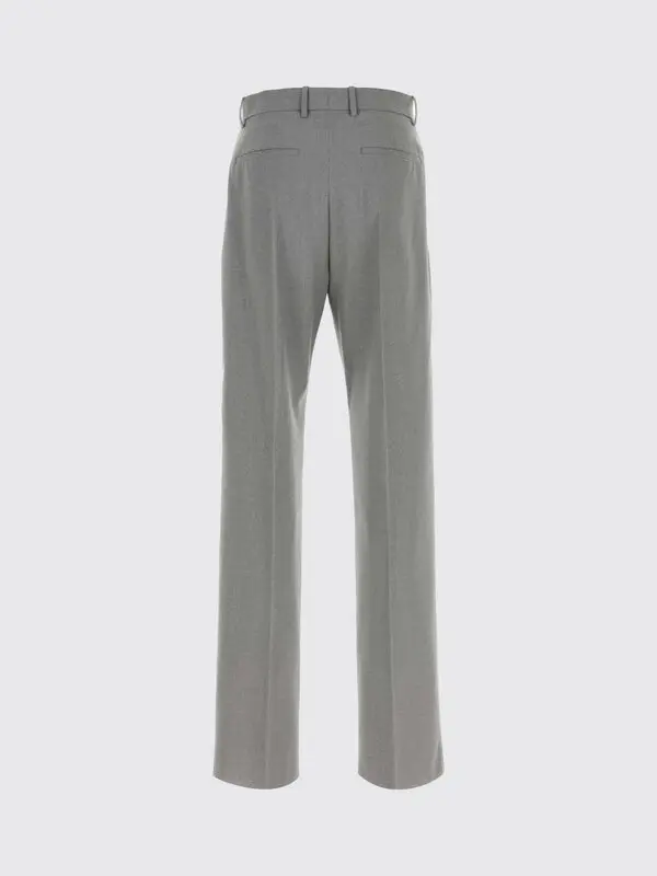 JIL SANDER Virgin Wool Tailored Trousers - Grey