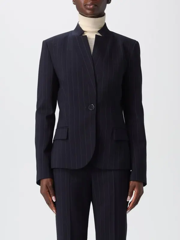 Pinko Tailored Blazer With Pin Stripes