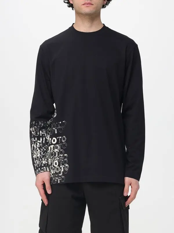 Y3 Gfx Long Sleeve Cotton T-shirt