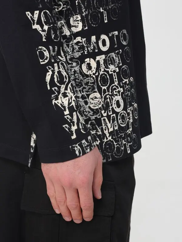 Y3 Gfx Long Sleeve Cotton T-shirt