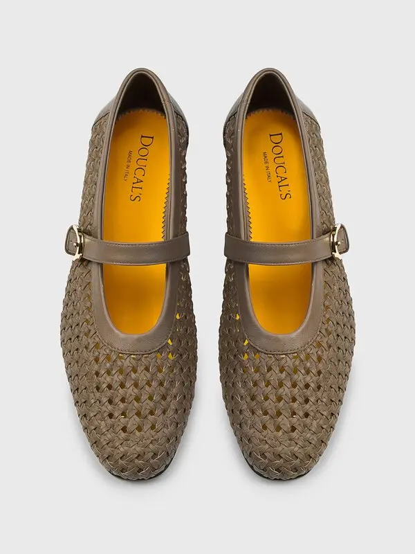 DOUCAL'S Ballet Pumps Colour - Mud