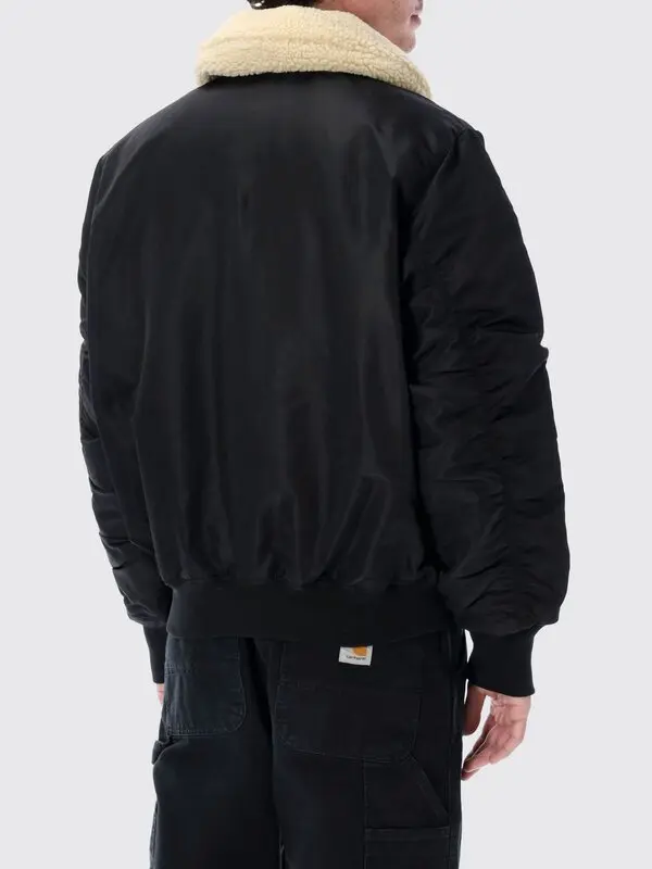 Alpha Industries Bomber Jacket With Shearling Collar