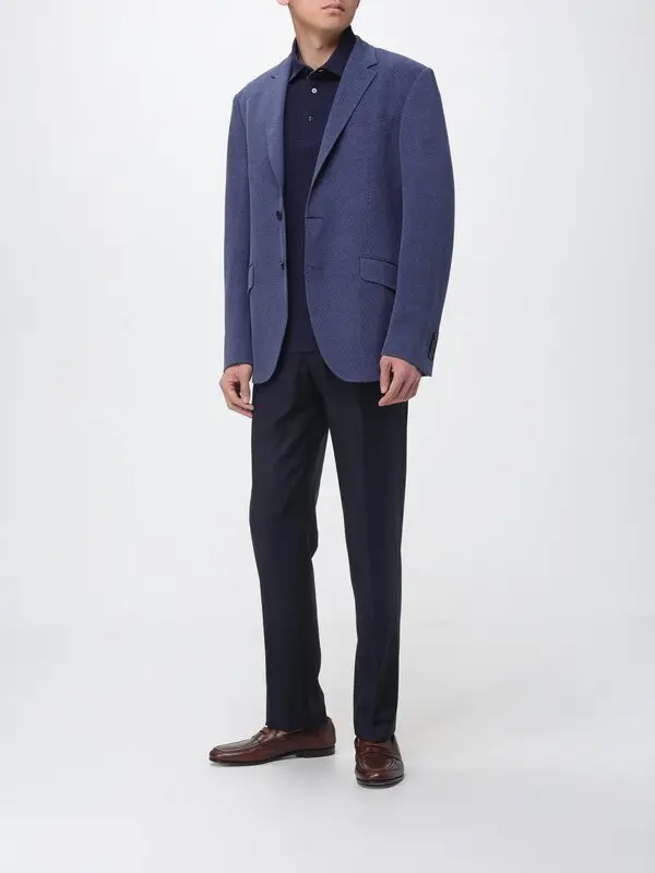 Etro Single-breasted Cotton Blend Blazer
