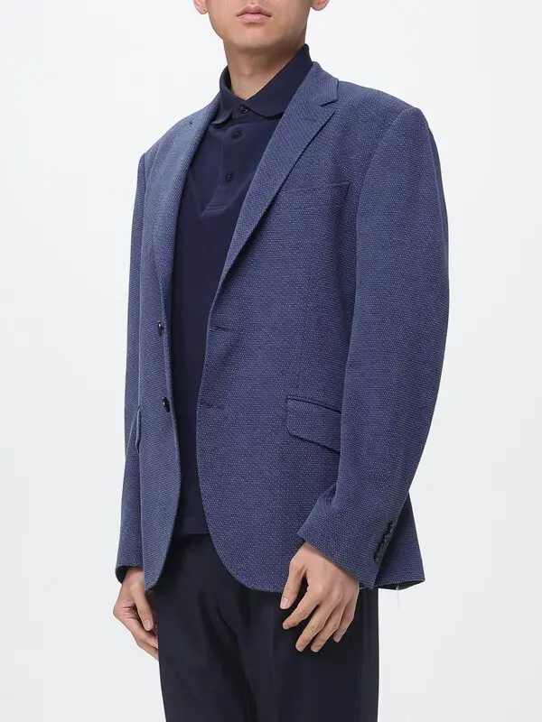Etro Single-breasted Cotton Blend Blazer