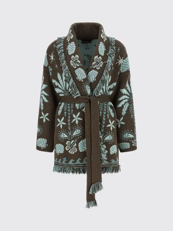 Alanui Printed Jumper - Brown