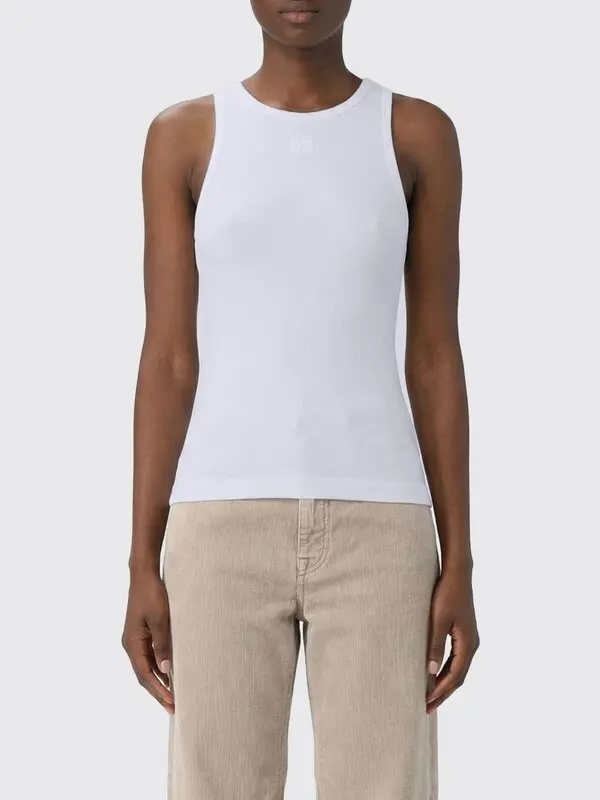 GANNI Top Colour - White