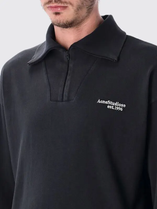 Acne Studios Logo Sweatshirt - Black