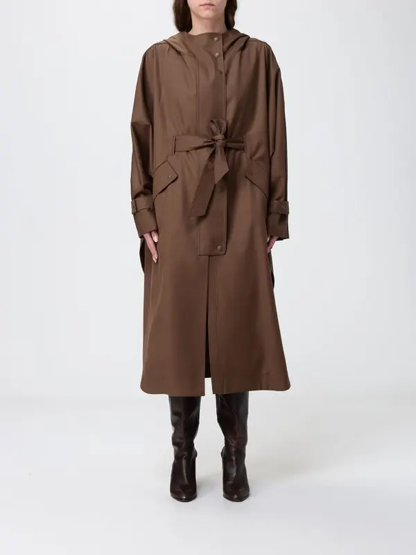 Max Mara Polyester Raincoat - Brown