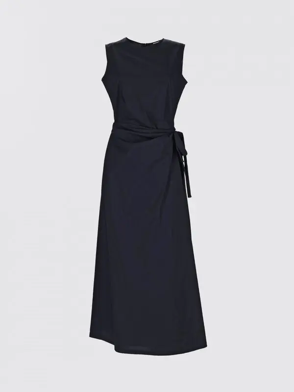 Aspesi Cotton Poplin Wrap Dress
