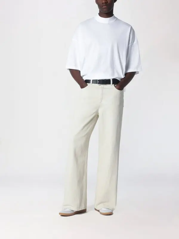 A.p.c. Organic Cotton Denim Wide Leg Jeans