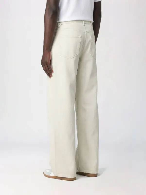 A.p.c. Organic Cotton Denim Wide Leg Jeans