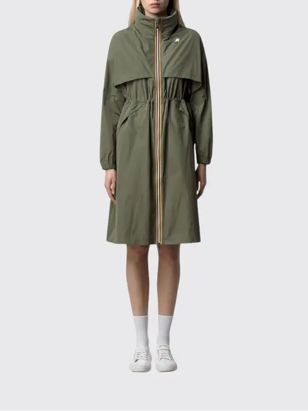 K-WAY Aube Memory Touch Nylon Hooded Jacket