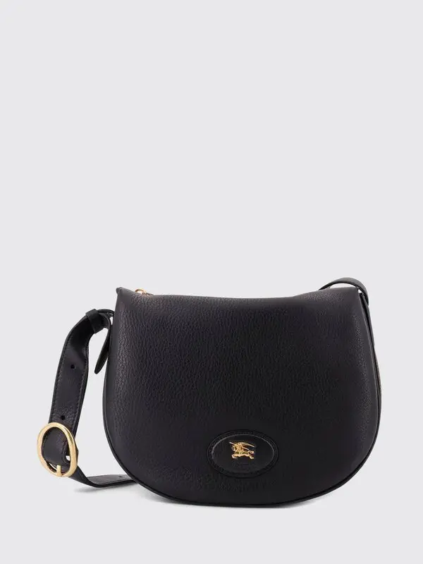 Burberry Hammered Leather Messenger Bag
