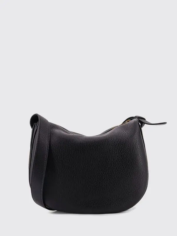 Burberry Hammered Leather Messenger Bag
