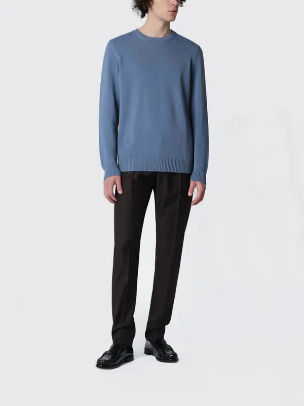 DRUMOHR Basic Crew Neck Knit Top