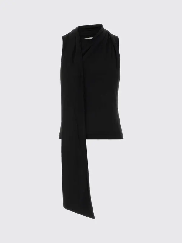 AMI Paris Stretch Viscose Top