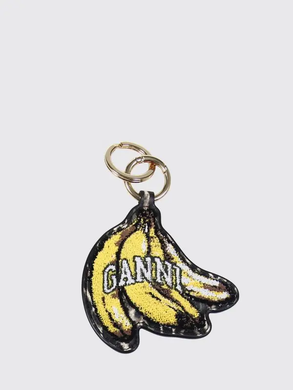 GANNI Banana Sequin Keyring
